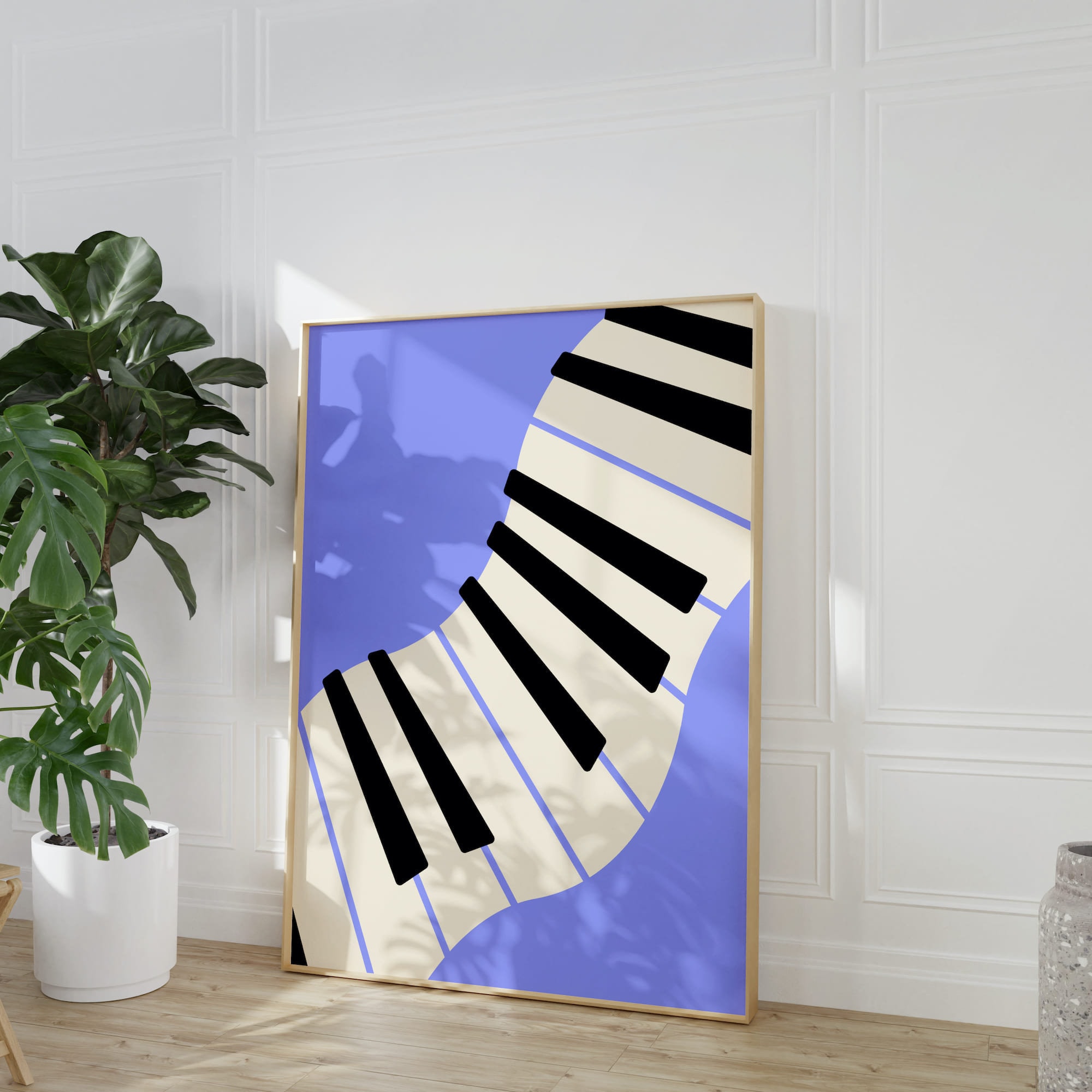 Piano Poster Piano Keyboard Wall Art Pianist Print Music - Etsy