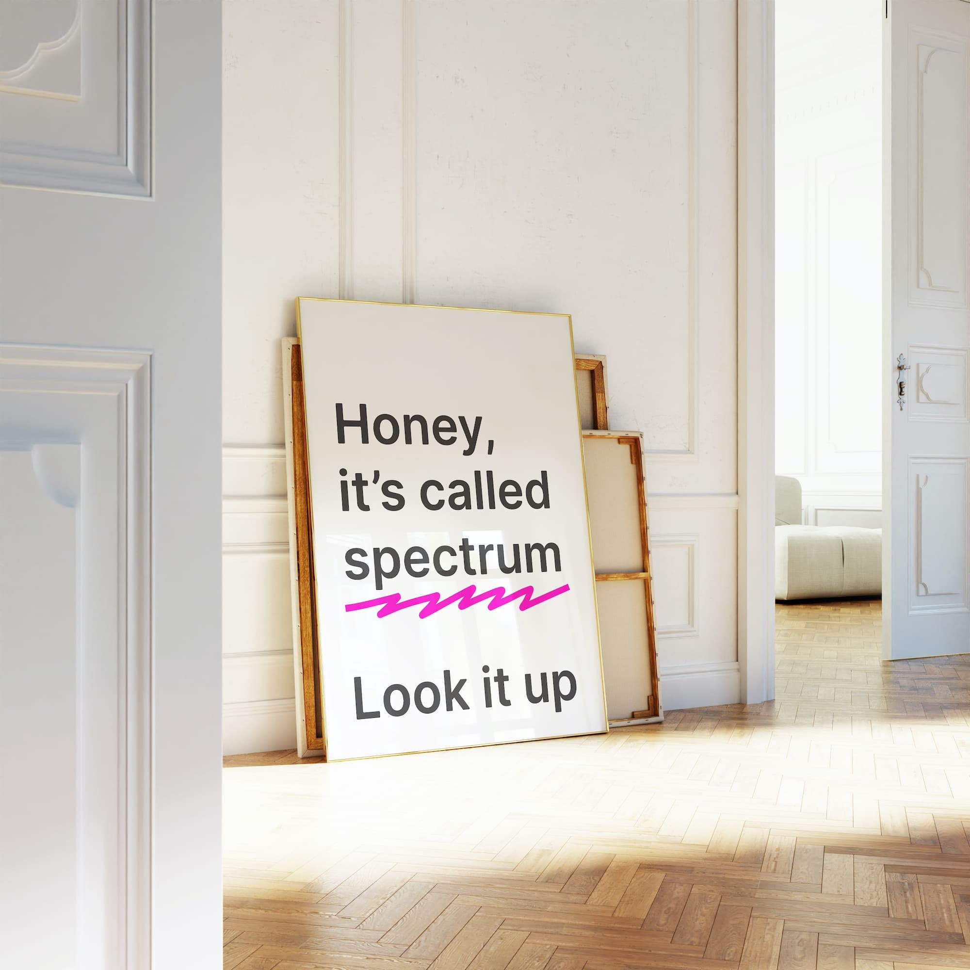 Autism Spectrum Funny Quote Print: Neurodiversity Wall Art (digital ...
