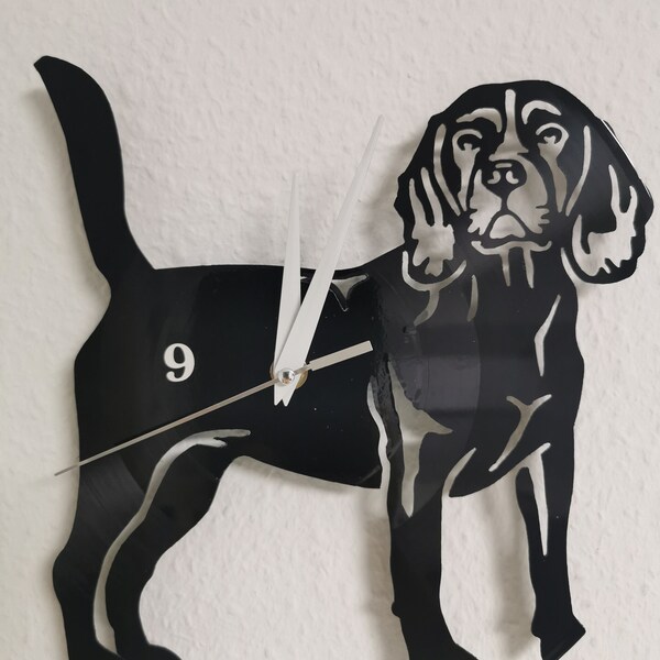 Beagle Wall Clock - Etsy