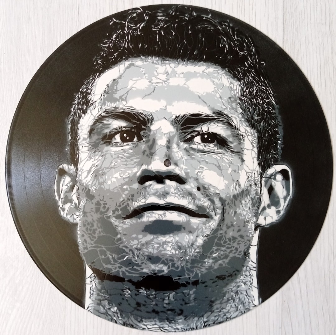 Cristiano Ronaldo CR7 Fan Special Gift Upcycling Custom Vinyl Record ...