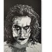Crow Movie Character Original Custom Painting on Canvas With Spray ...