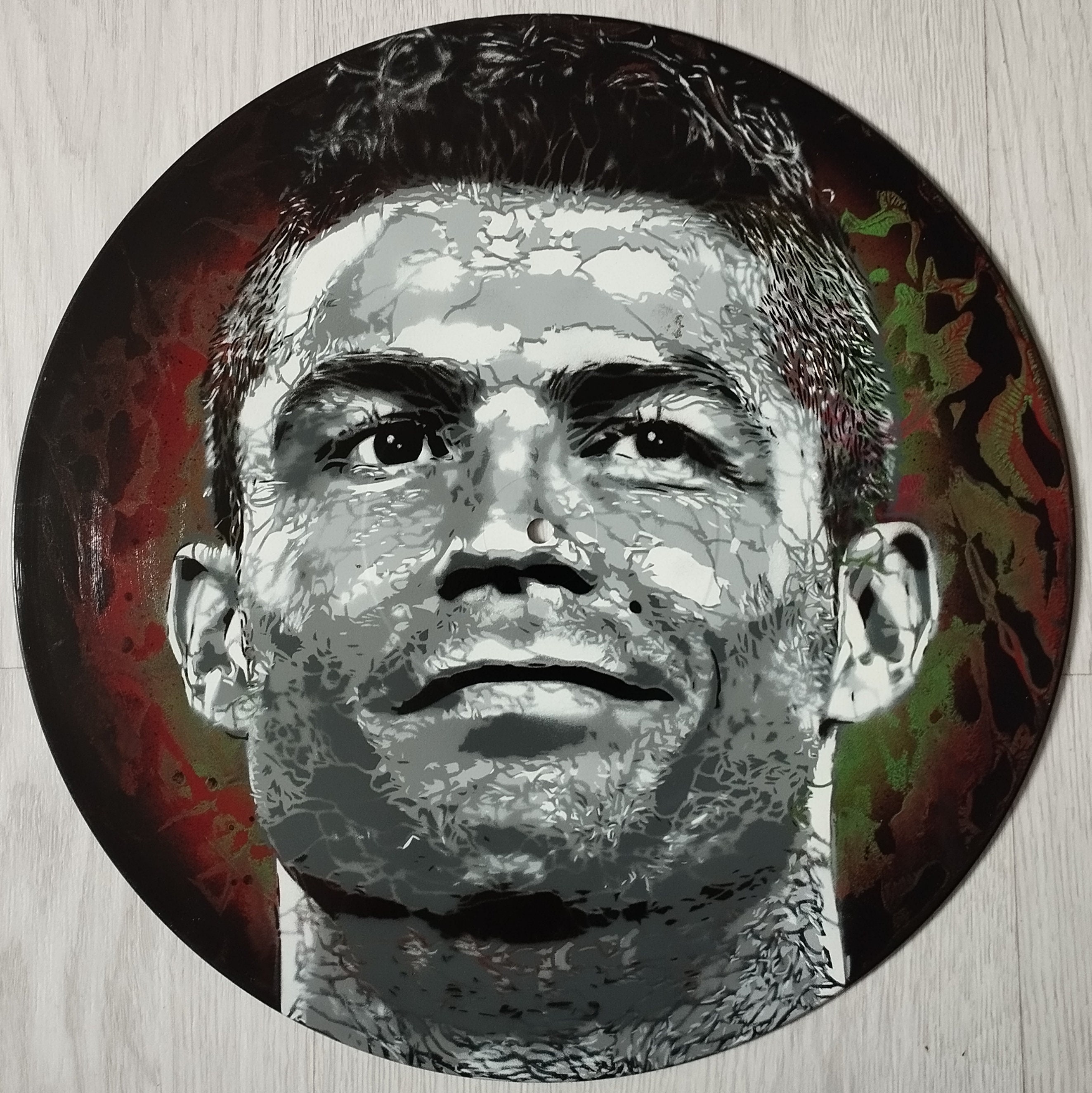Cristiano Ronaldo CR7 Fan Special Gift Upcycling Custom Vinyl Record ...