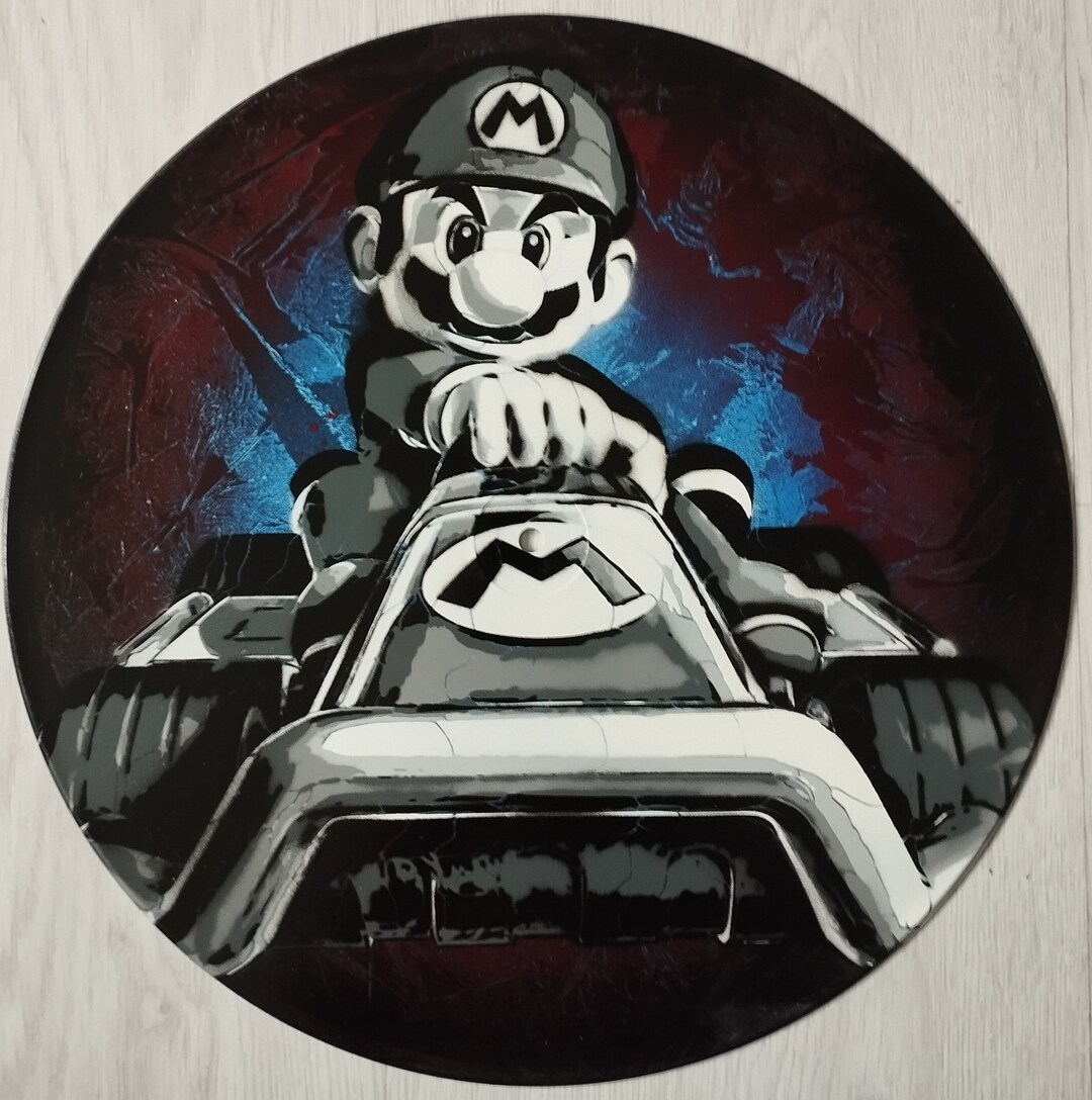 Video Game Character Fan Special Gift Upcycling Custom Vinyl Record ...
