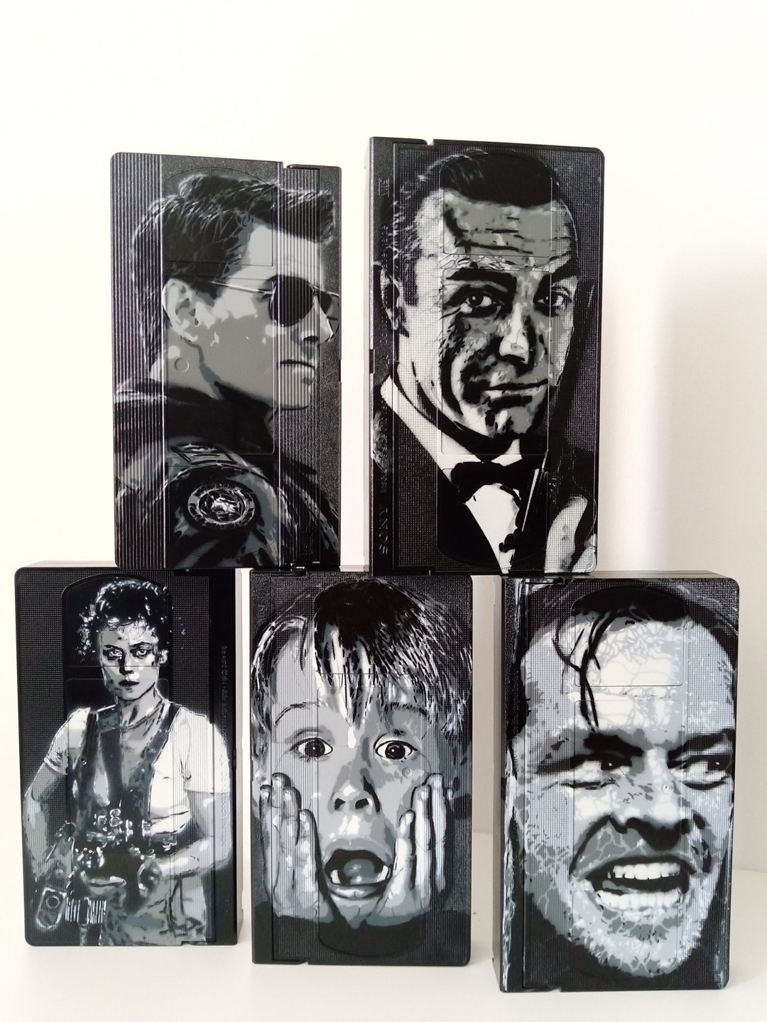 Movies / Series Fan Special Gift Upcycling Custom VHS Original Painting ...