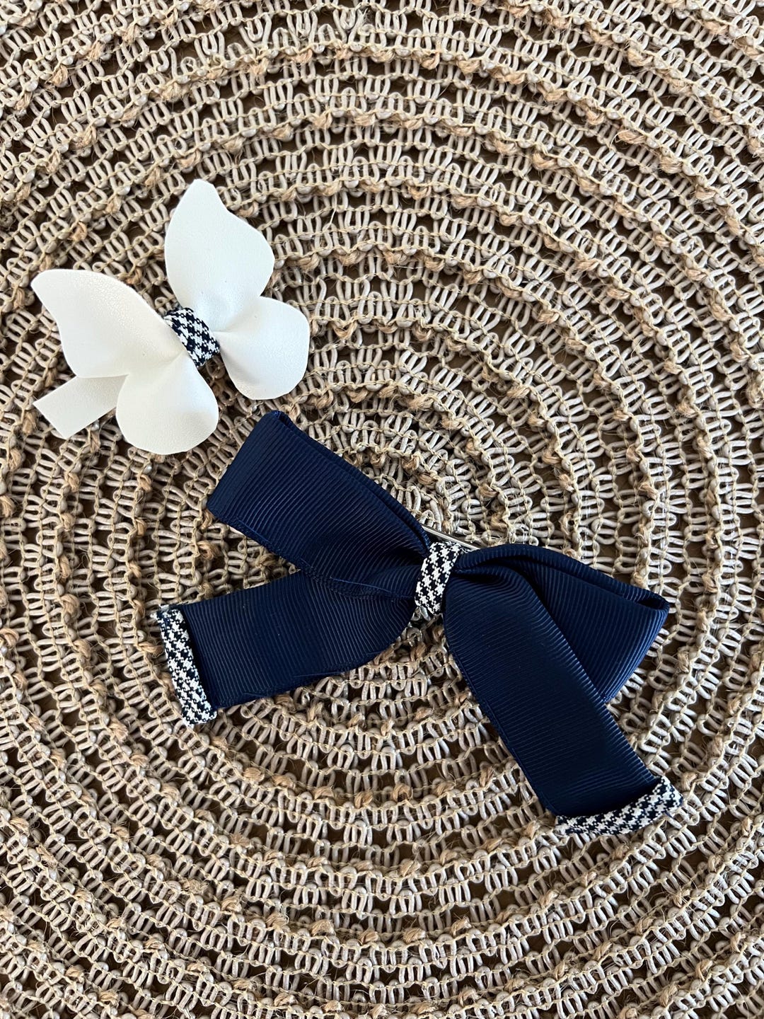 Bow and Butterfly Clip - Etsy