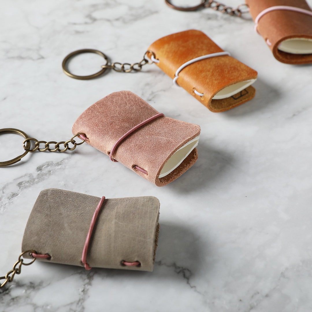 Leather "mini Me", Key Chain, High Quality Leather - Etsy