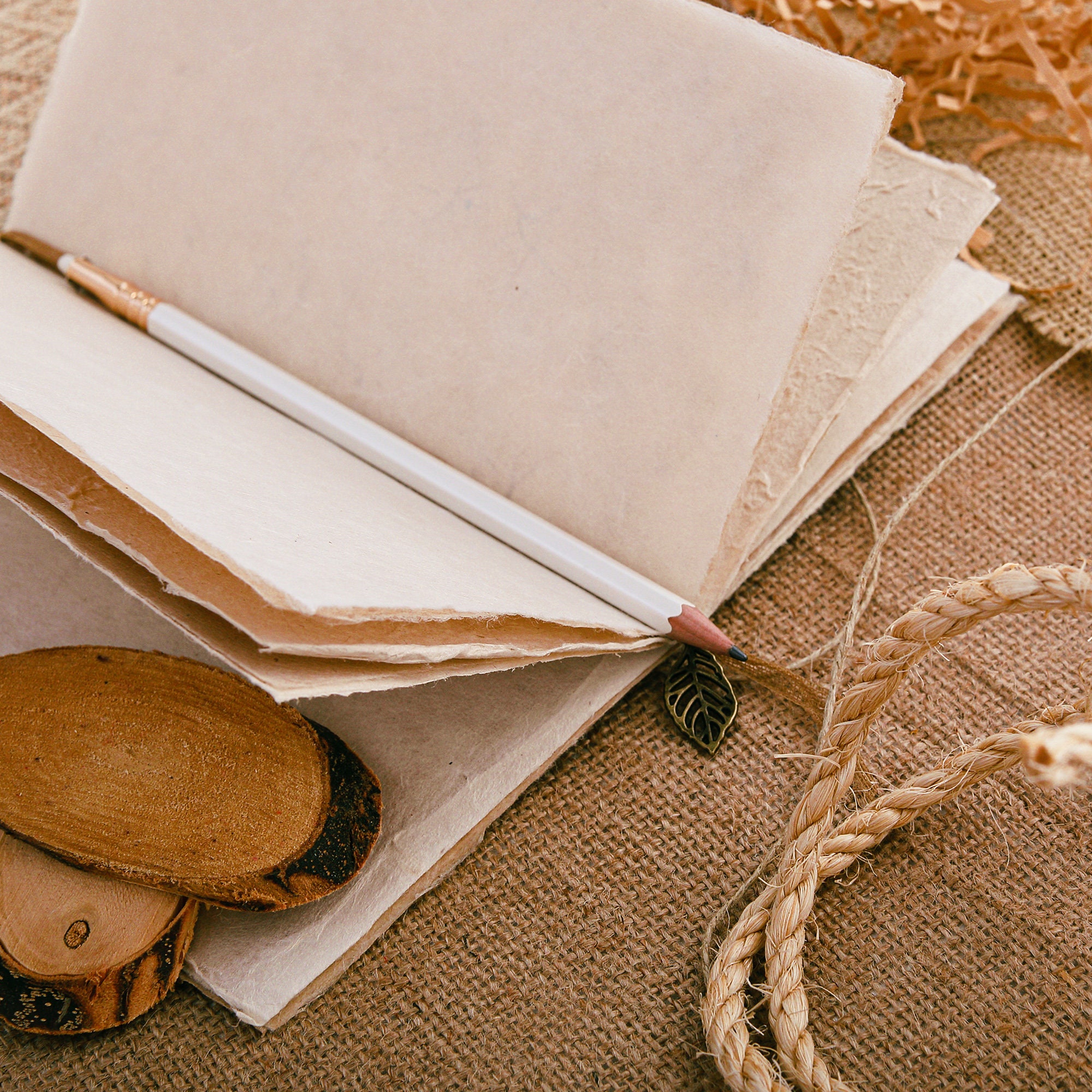 Mixed Handmade Journal Pages , Vintage Journal, TN Size Inserts ...