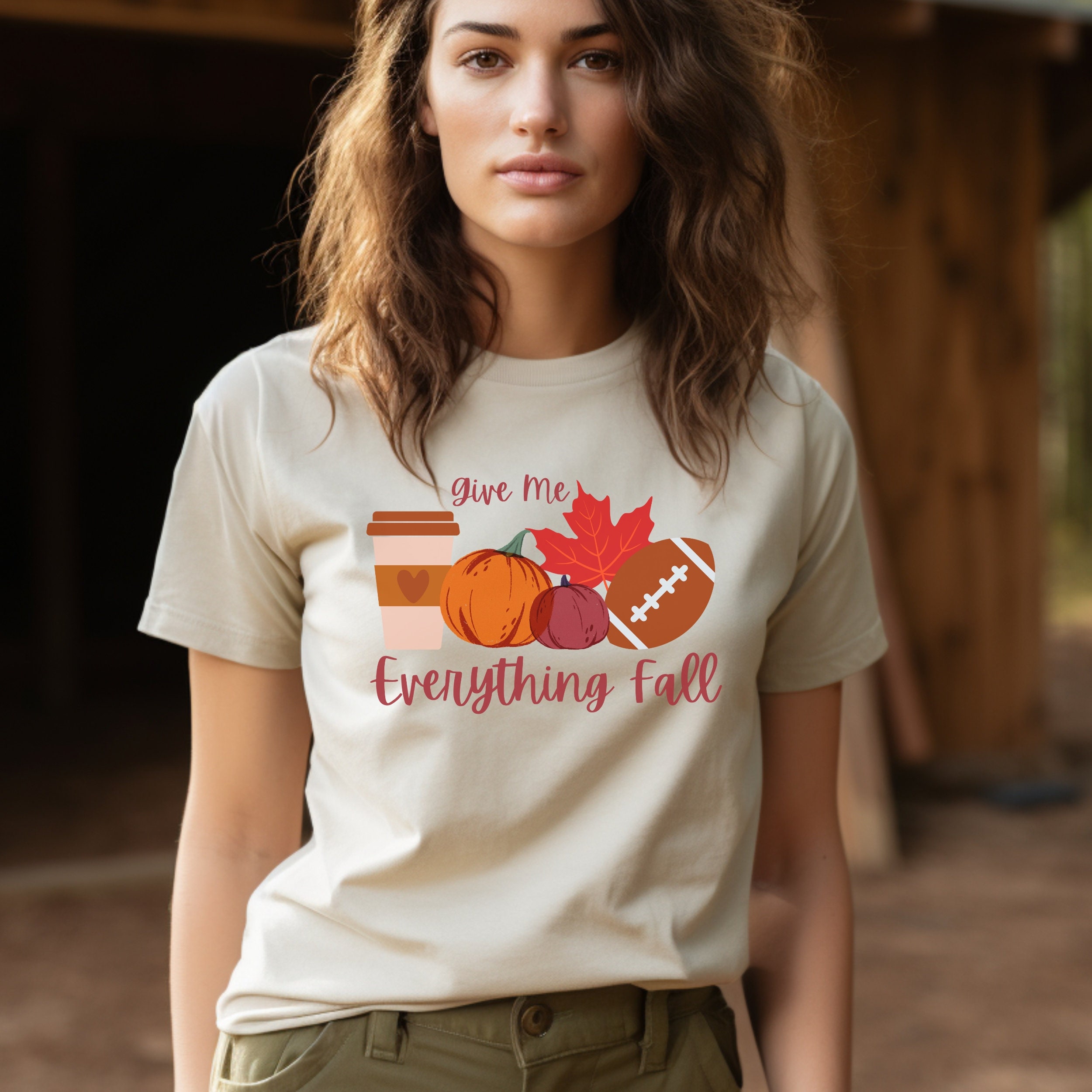 Womens Cute Fall Tshirts Unisex Style Crewneck Pumpkin Tee - Etsy
