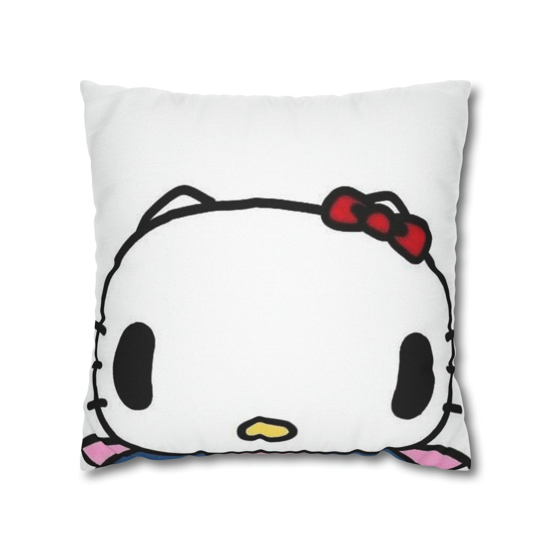Hello Kitty Sanrio Zoomed in Face Squished Kawaii Spun - Etsy