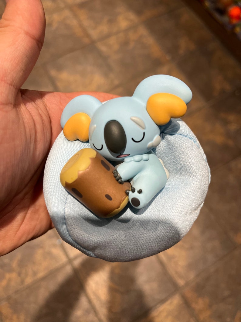 KOMALA Sleeping Pokemon Series Desktop Figure - Etsy