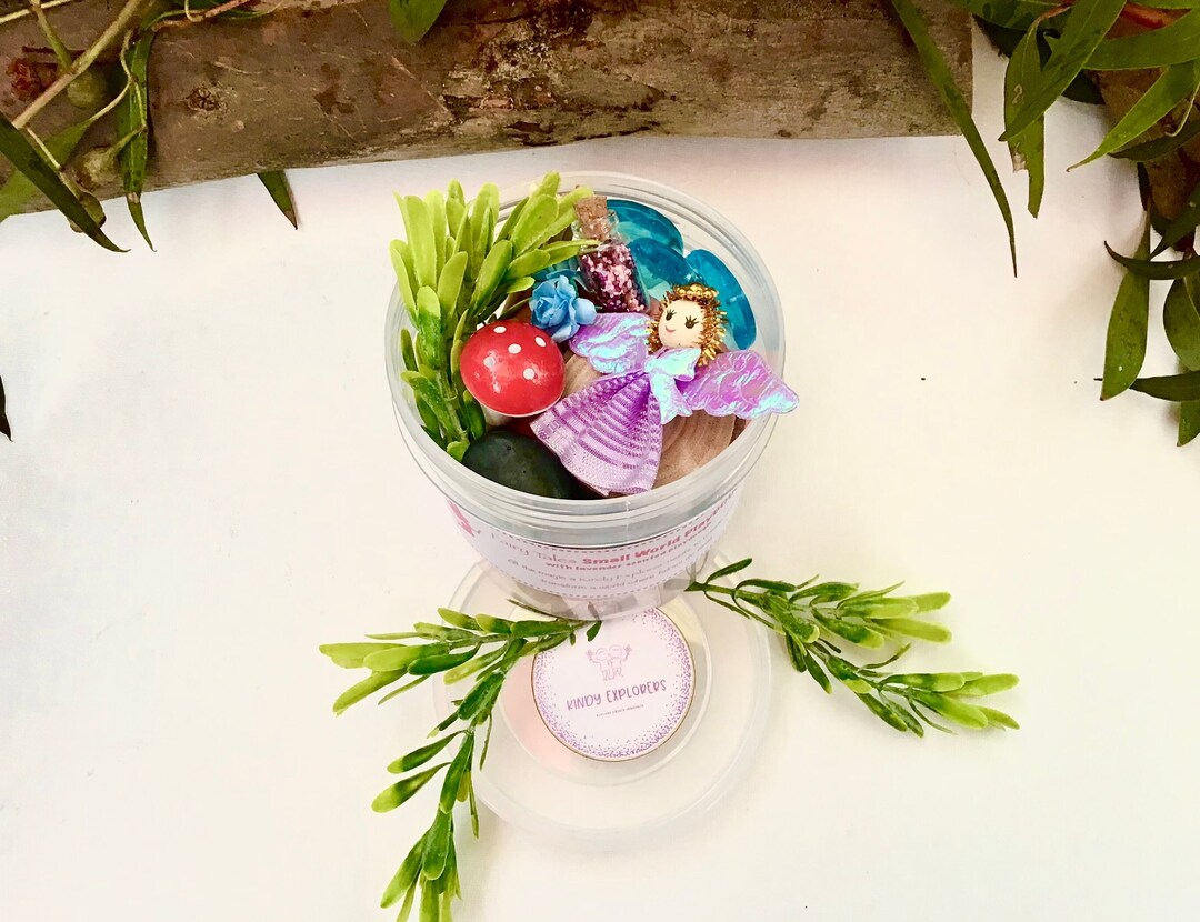 Fairy Tales Small World Playdough Pots - Etsy