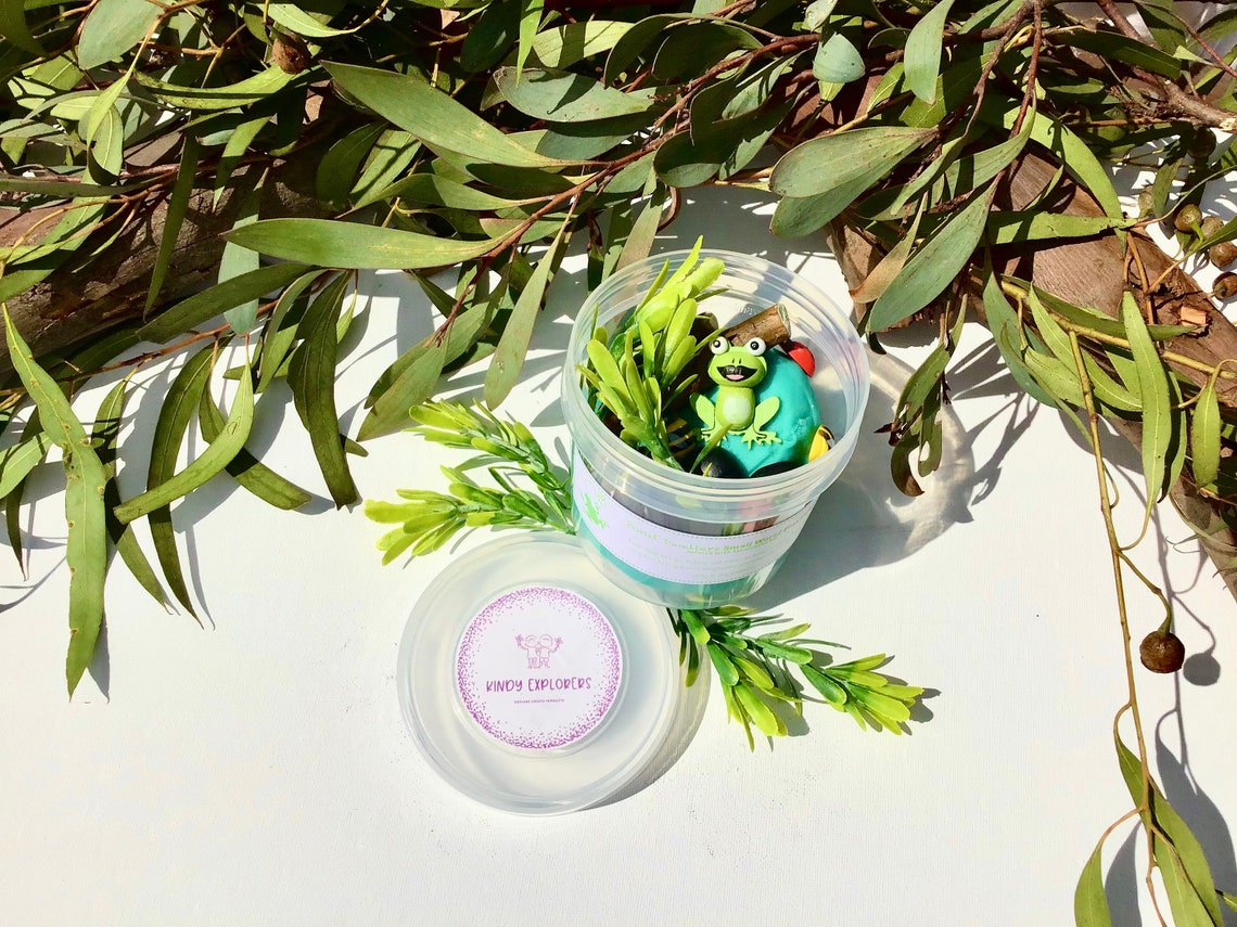Pond Dwellers Small World Playdough Pots - Etsy