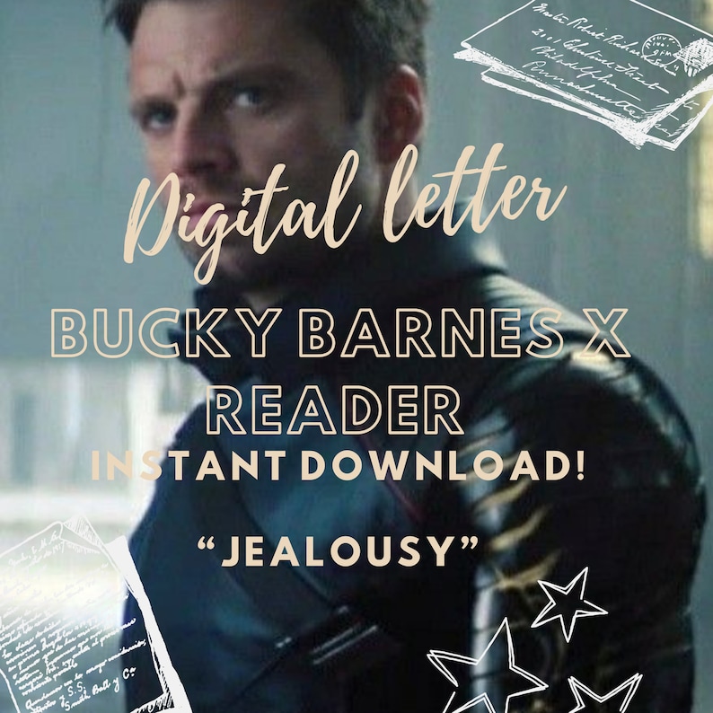 Bucky Barnes Digital Letter, POV Comfort Character Letter, Digital ...