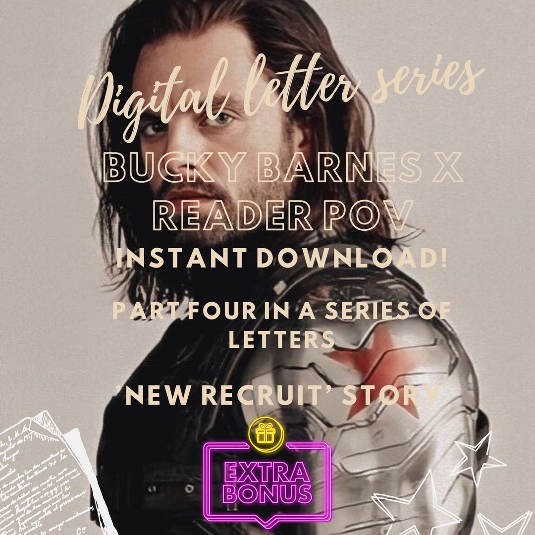 Bucky Barnes Instant Download PDF Letter, New Recruit Story POV Letter ...