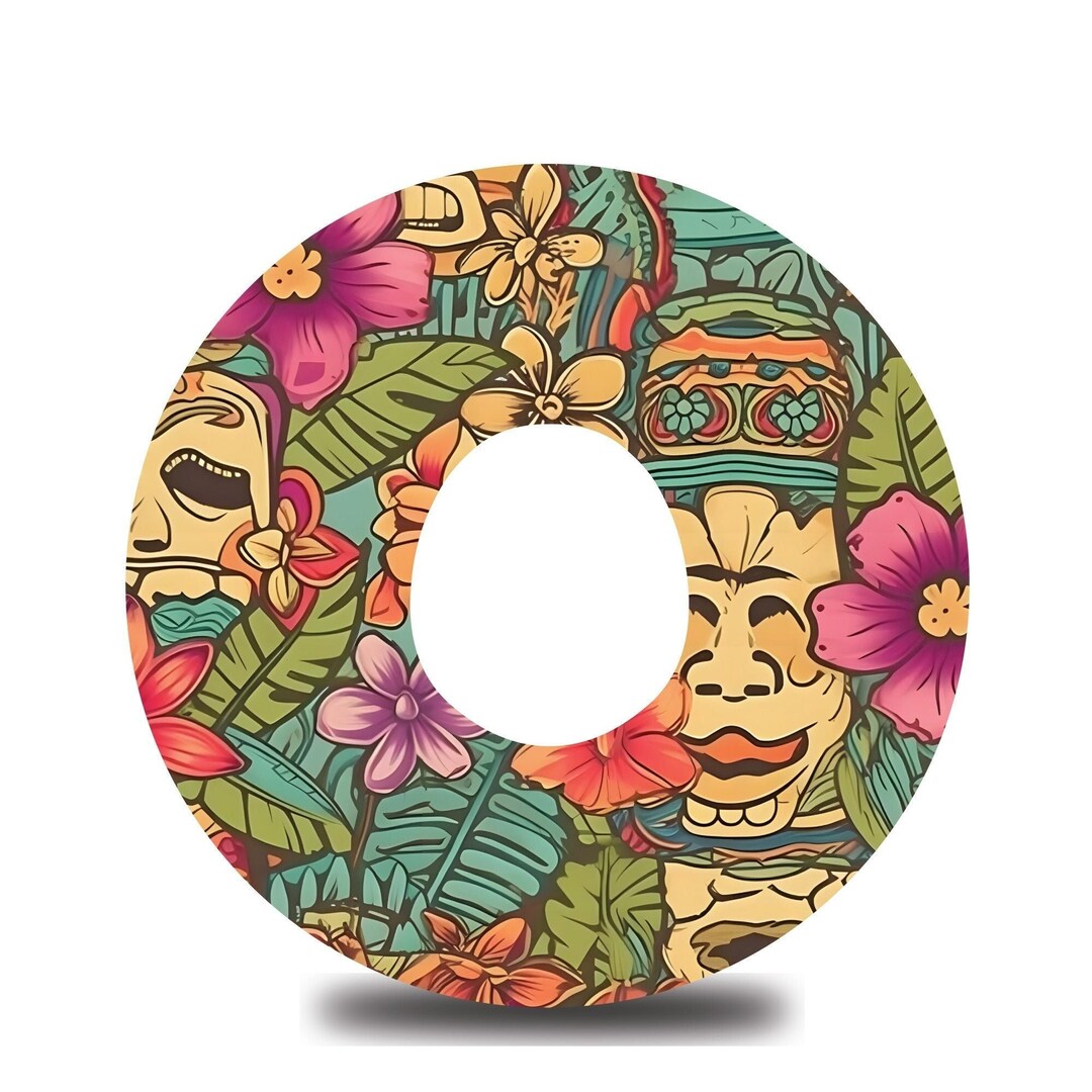 Tiki Tropics Dexcom G7 Patch CGM Tape - Etsy