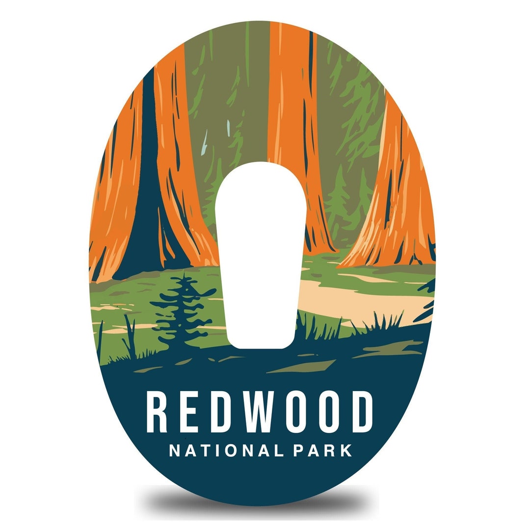 Redwood National Park Dexcom G6 Patch CGM Tape - Etsy