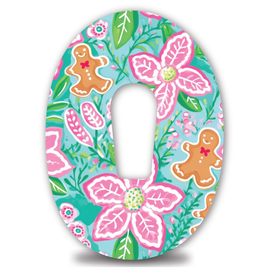 Preppy Gingerbread Man G6 Patch CGM Tape - Etsy