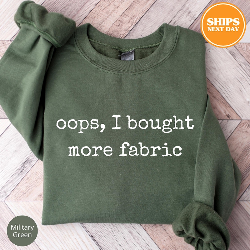 I Bought Fabric Shirt - Etsy