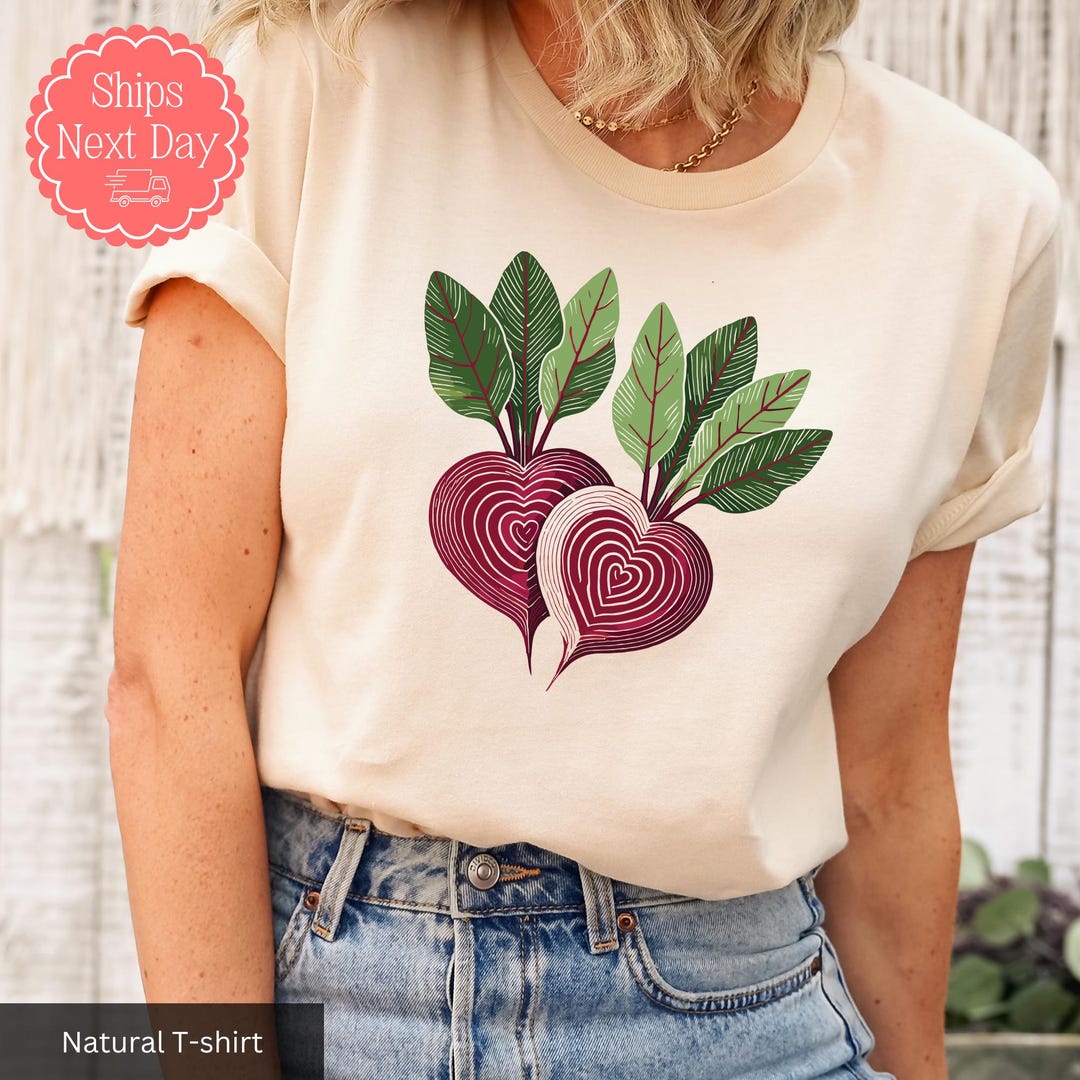 Beet Shirt, Beet Lover Tshirt, Graphic Tee, Beetroot Gifts, Vegetable ...