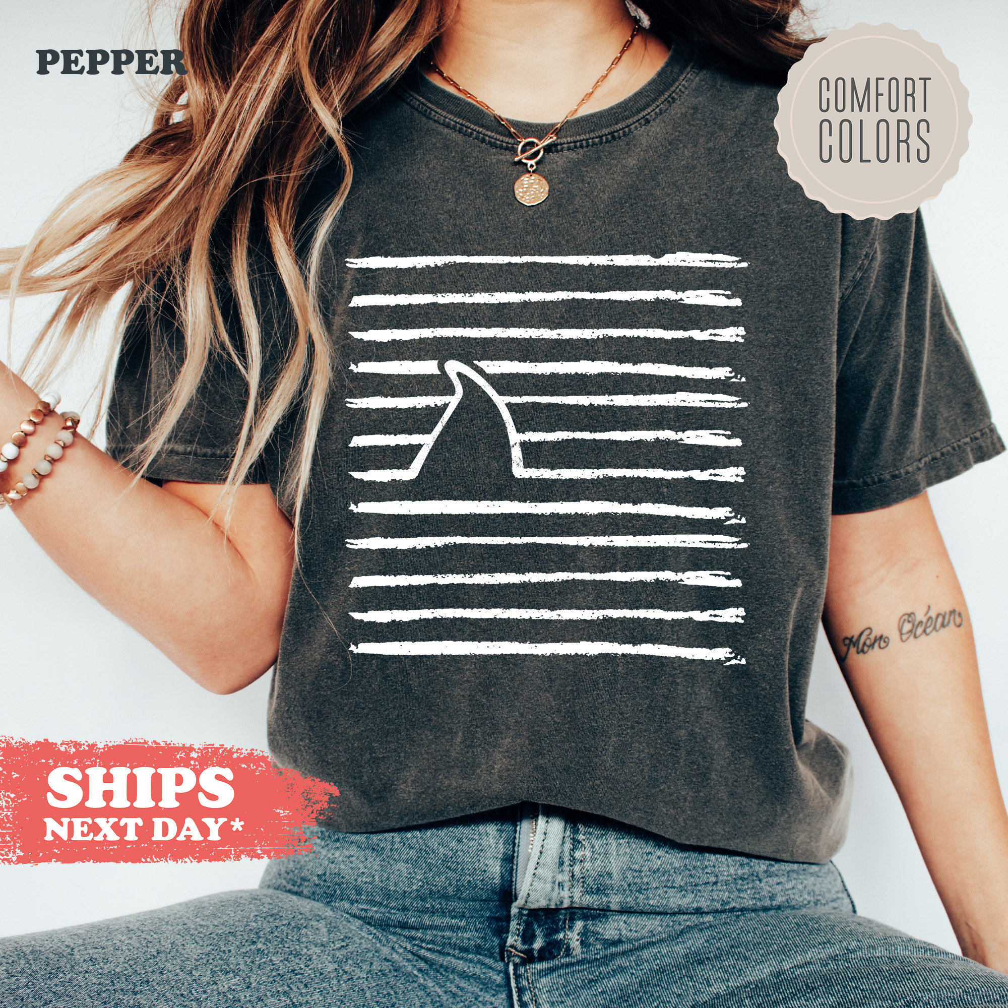 Shark Fin Shirt, Ocean Marine Life Tee, Funny Shark Tshirt, Cool Shark ...
