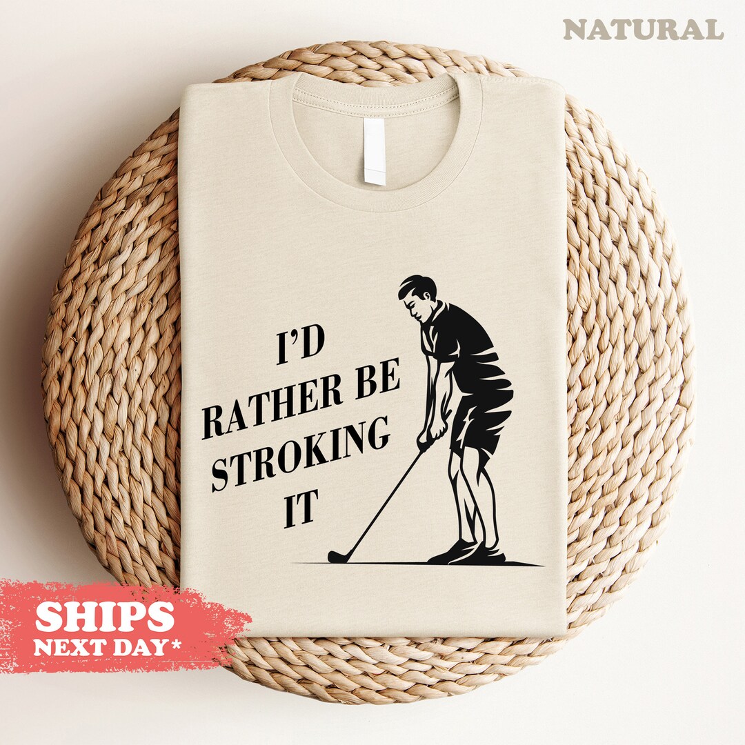 Funny Joke Golf Shirt, Golfing Tee for Men, Dad Golfer Humor Tshirt ...