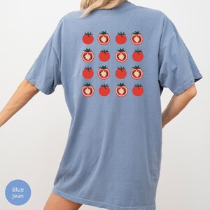 Tomato Shirt, Tomato Lover Tshirt, Food Shirt, Tomato Gifts, Vegetable ...