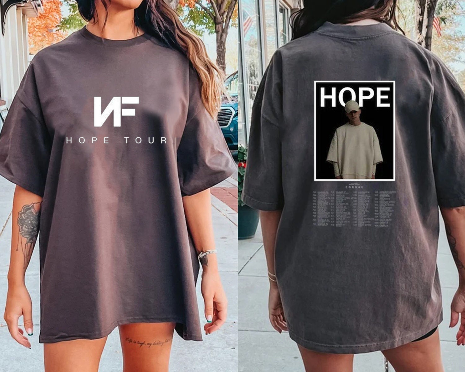 NF Hope Tour 2023 Shirt, Rapper NF Fan Shirt, NF 2023 Concert Shirt For Fan