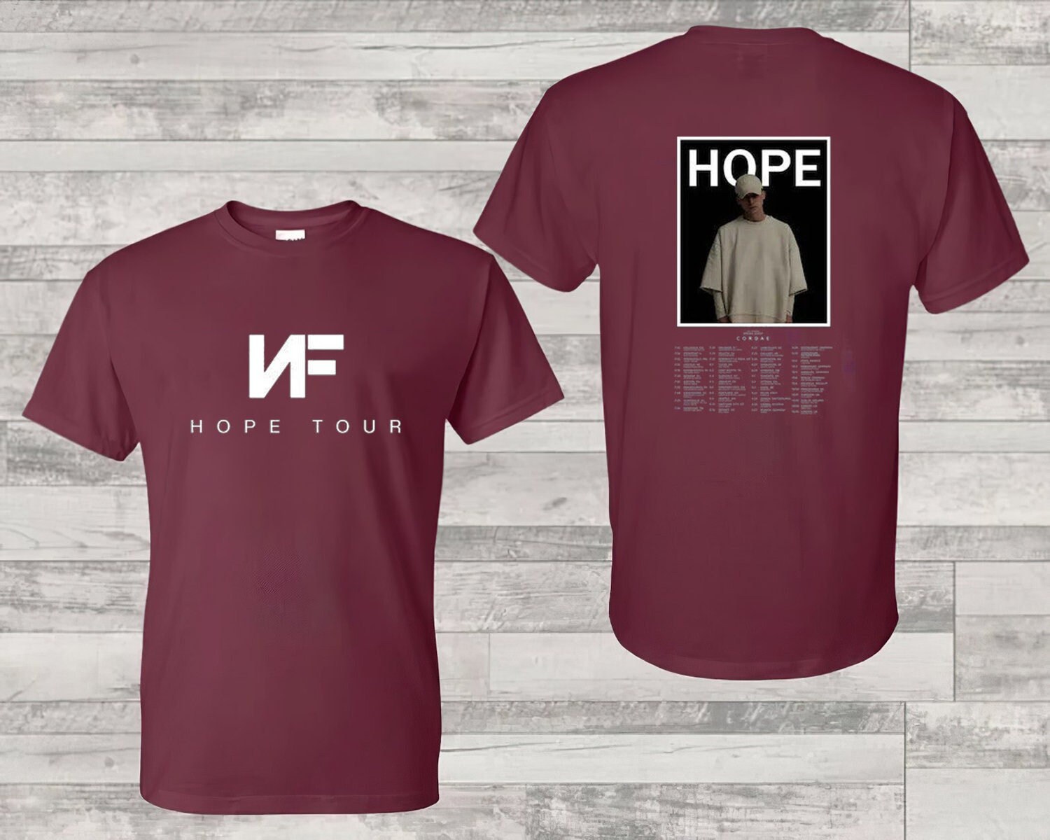 NF Hope Tour 2023 Shirt, Rapper NF Fan Shirt, NF 2023 Concert Shirt For Fan
