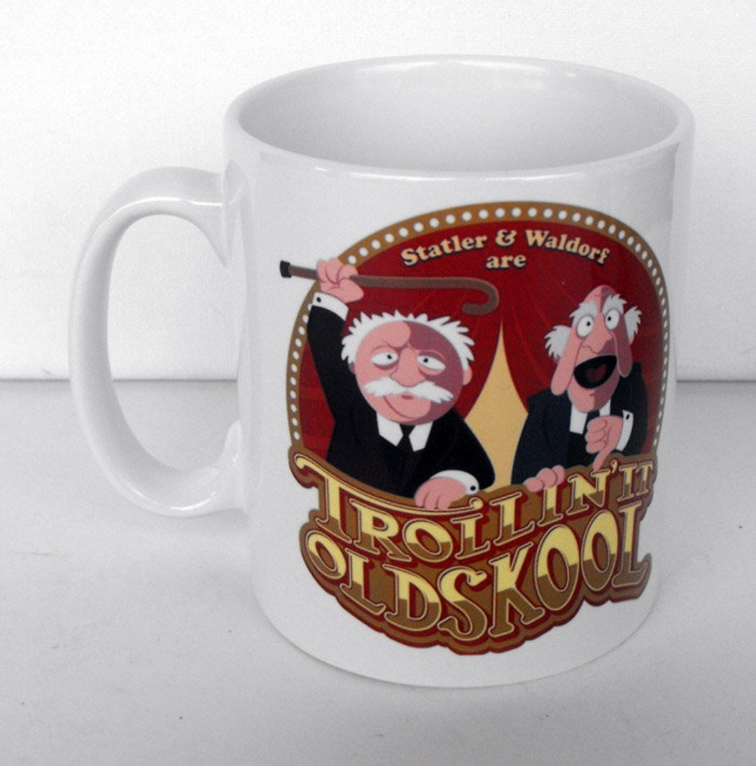 The Muppets Statler and Waldorf "old School" Photo Mug (both Sides ...