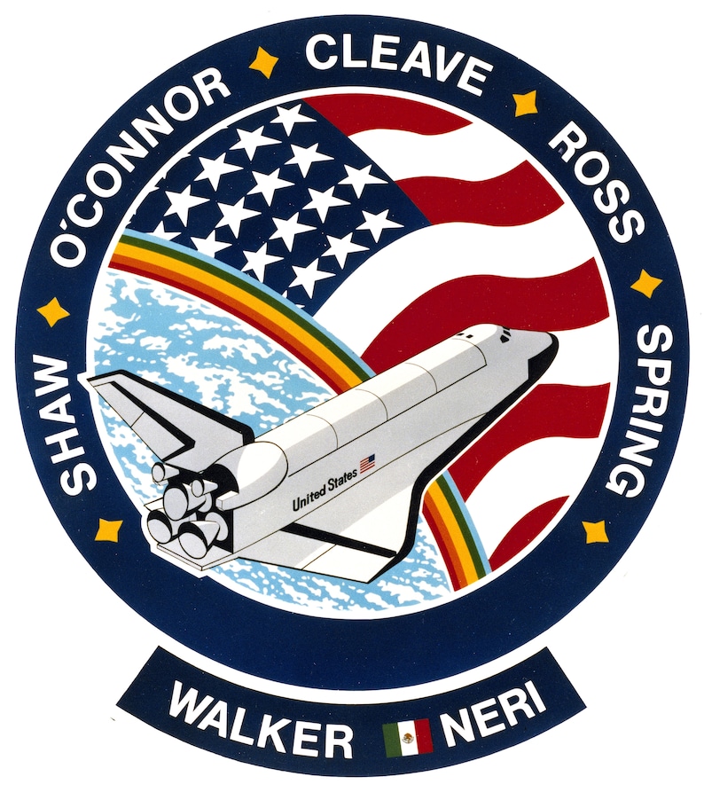 NASA Space Shuttle Patch Flock 4 Inch Tall Iron-on MINT Inclusive ...