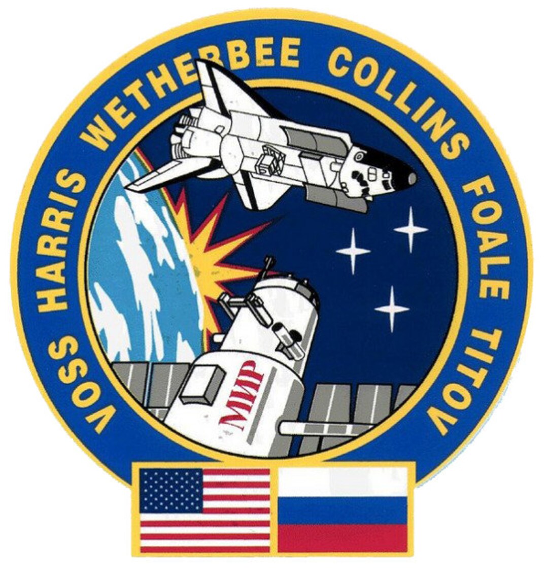 NASA Space Shuttle Patch Flock 3 Inch Tall Iron-on MINT Inclusive ...