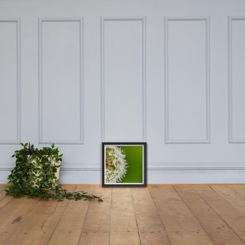 Dandelion Poster Dandelion Wall Art Dandelion Print Dandelion Decor ...