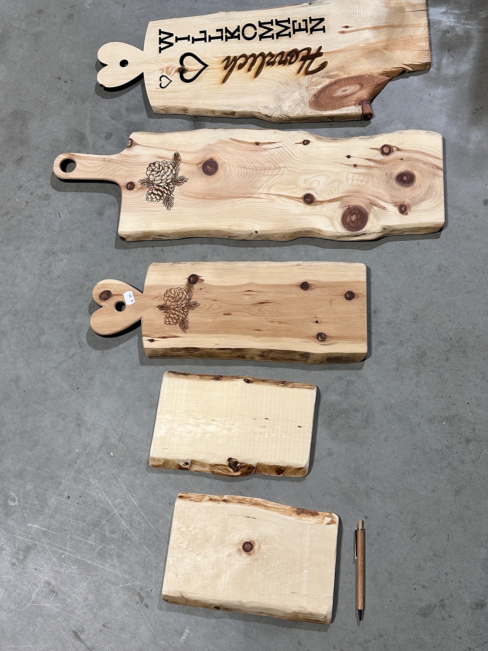 Brett Zirbe Arbe massiv, nach Wunsch sägerauh, gehobelt, zugeschnitten ...