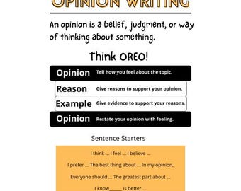 Prewriting T-chart Anchor Chart and Worksheet for LAT RST, Writing ...