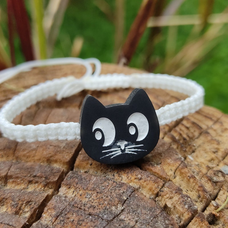 Cute Cat Bracelet - Etsy