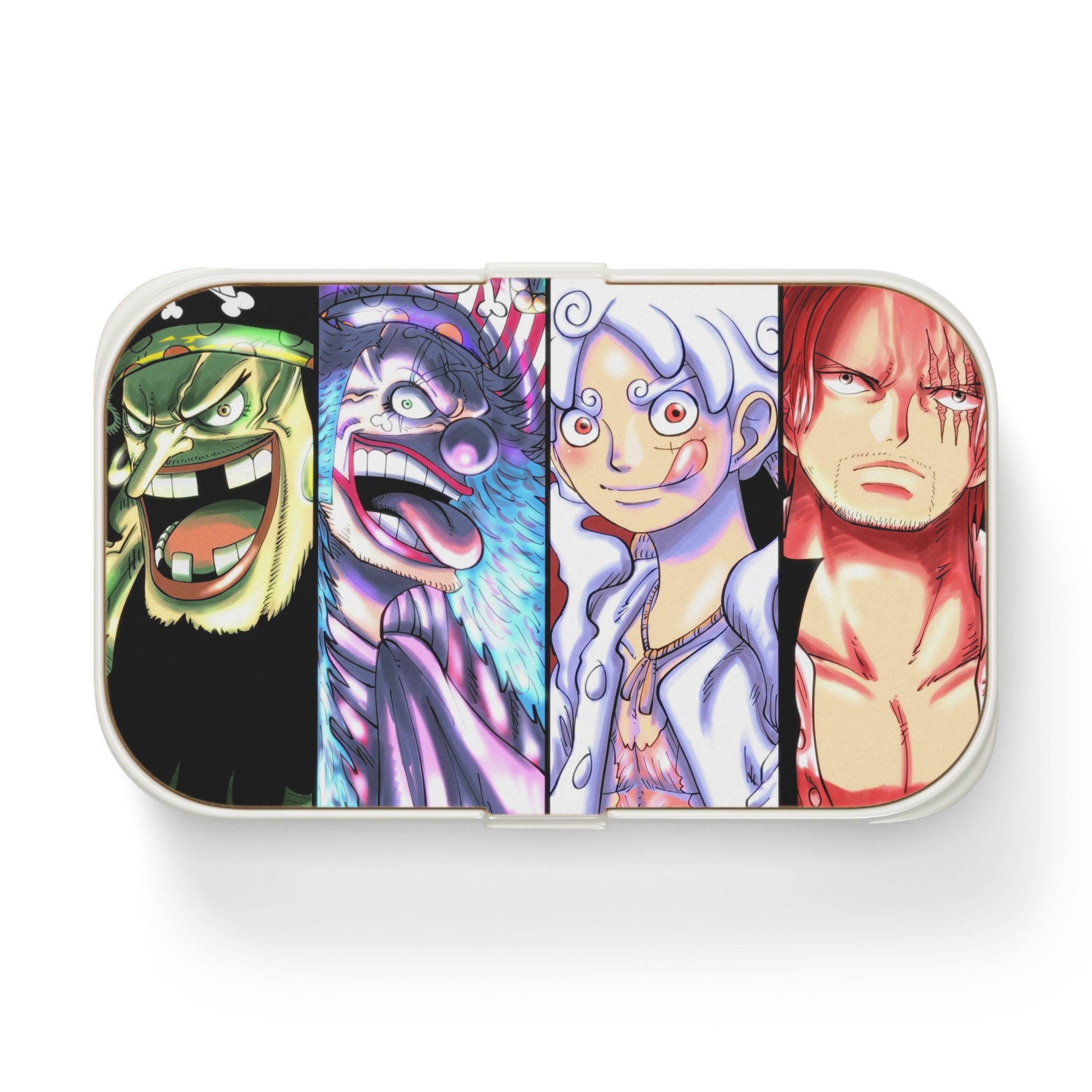 One Piece Shanks, Gear 5 Luffy, Black Beard, Buggy the Clown Bento ...
