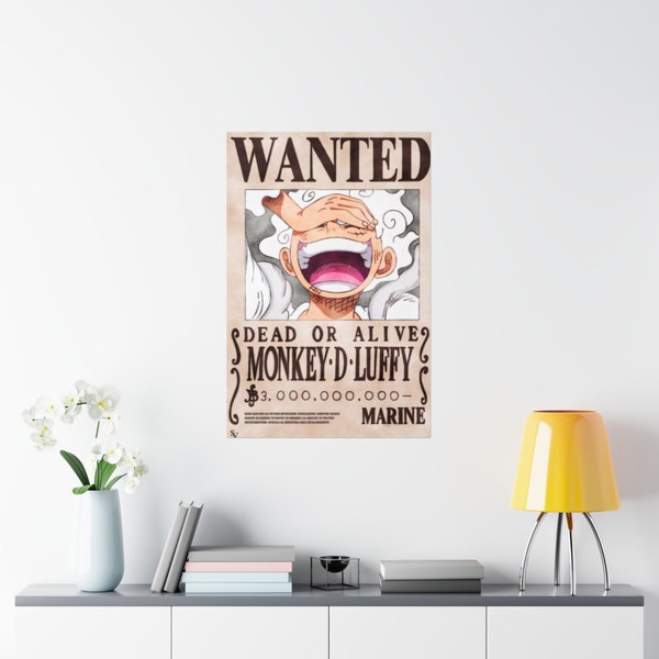 Gear 5 Luffy Posters - Etsy