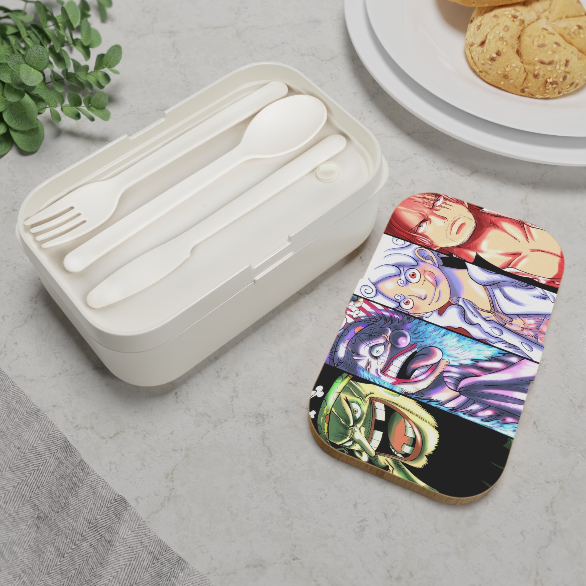 One Piece Shanks, Gear 5 Luffy, Black Beard, Buggy the Clown Bento ...