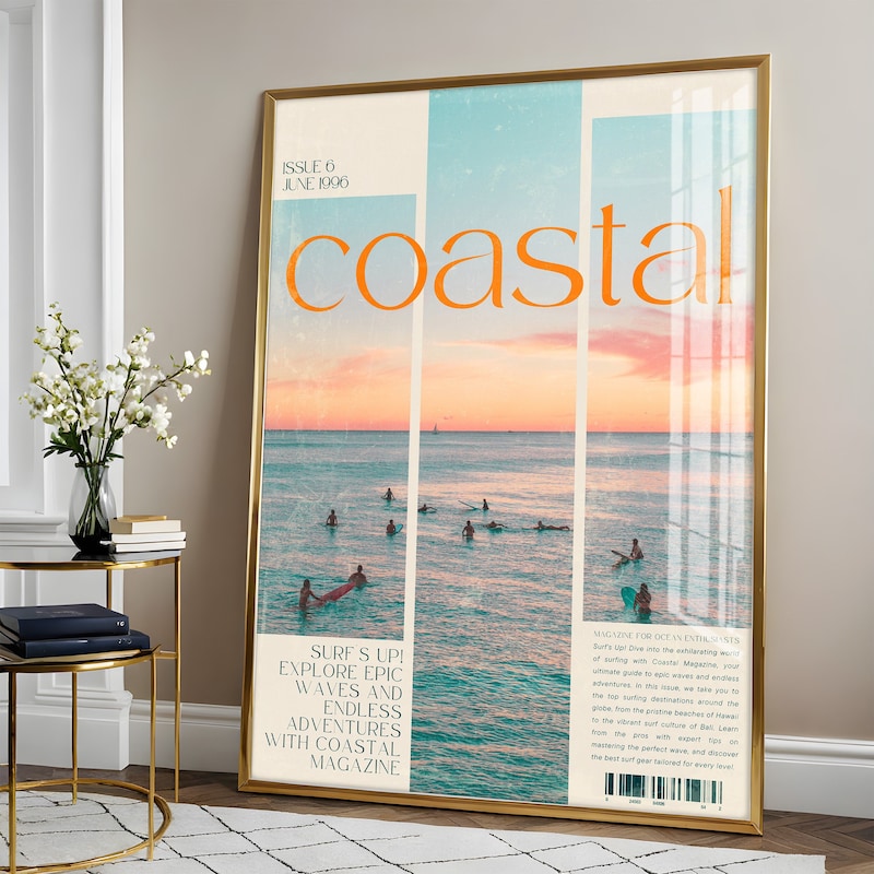 1970s Surf Poster - Etsy