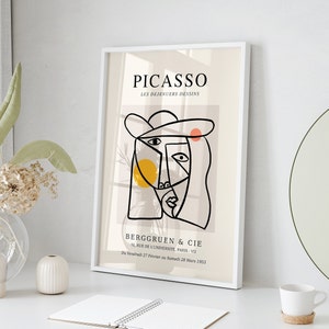 Picasso One Line Drawing Picasso Print Picasso Poster - Etsy