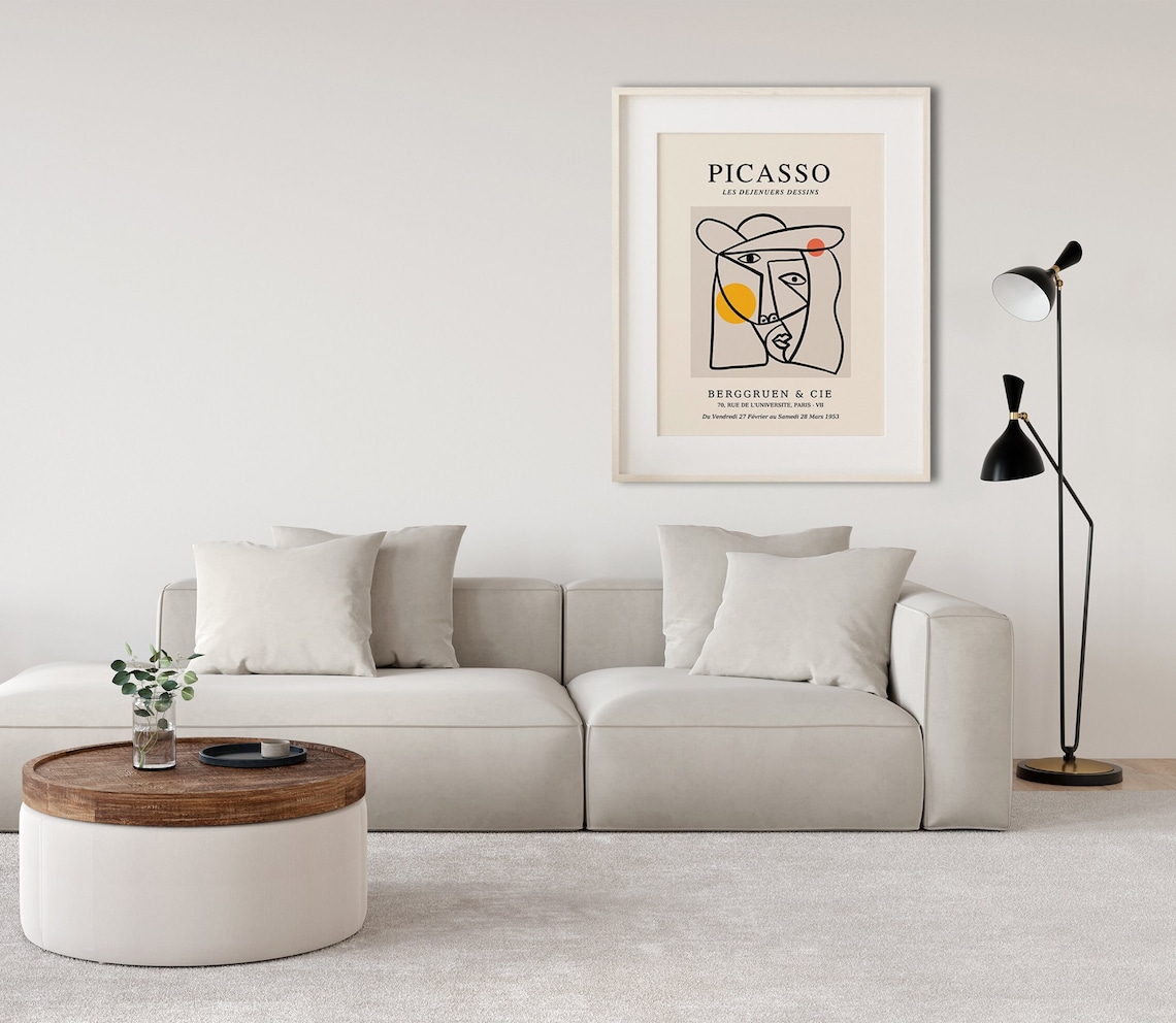 Picasso One Line Drawing Picasso Print Picasso Poster - Etsy