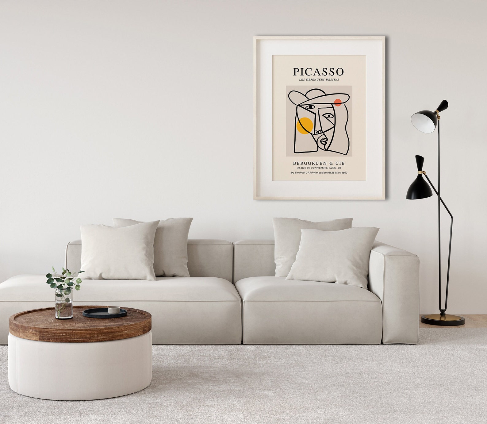 Picasso One Line Drawing Picasso Print Picasso Poster - Etsy