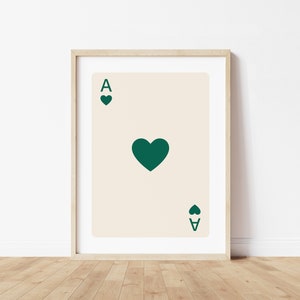 Trendy Retro Wall Art Set of 3, Retro Trendy Aesthetic Poster, Green ...