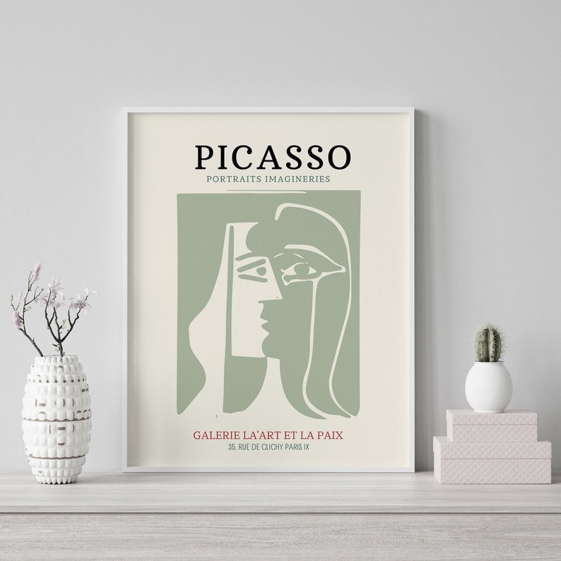 Picasso One Line Drawing, Picasso Print, Picasso Poster, Picasso Art ...