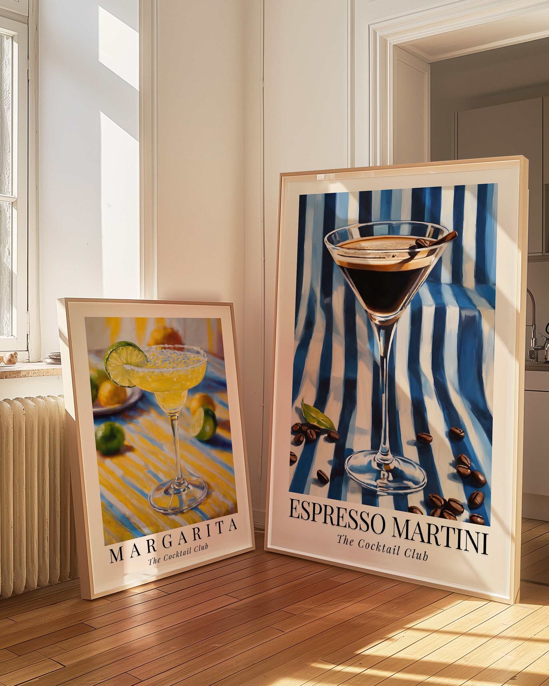Espresso Martini Print Aperol Spritz Poster Margarita Print Set of 3 ...