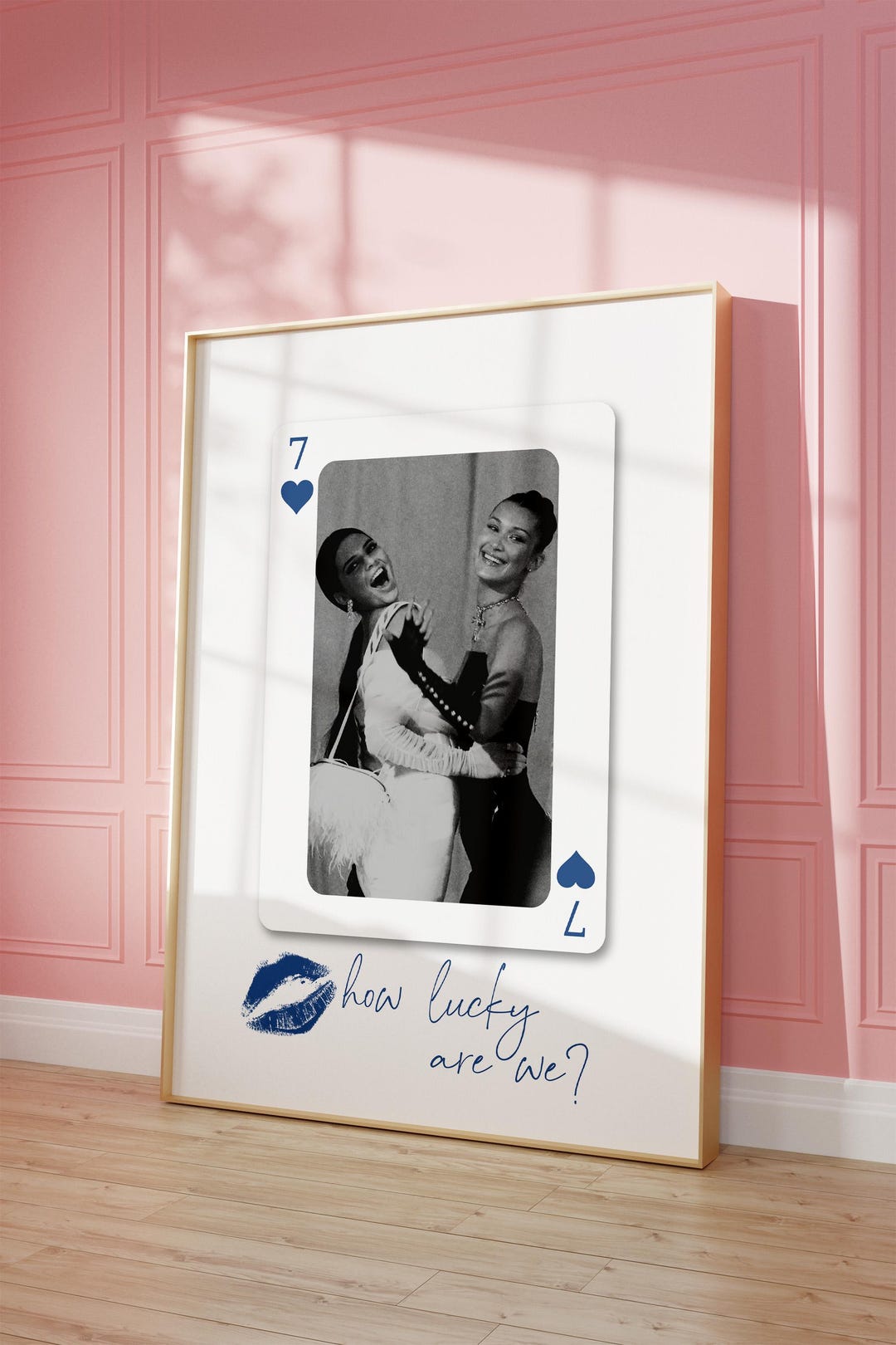 CUSTOM Playing Card Print Personalized Best Friend and Family Gift ...