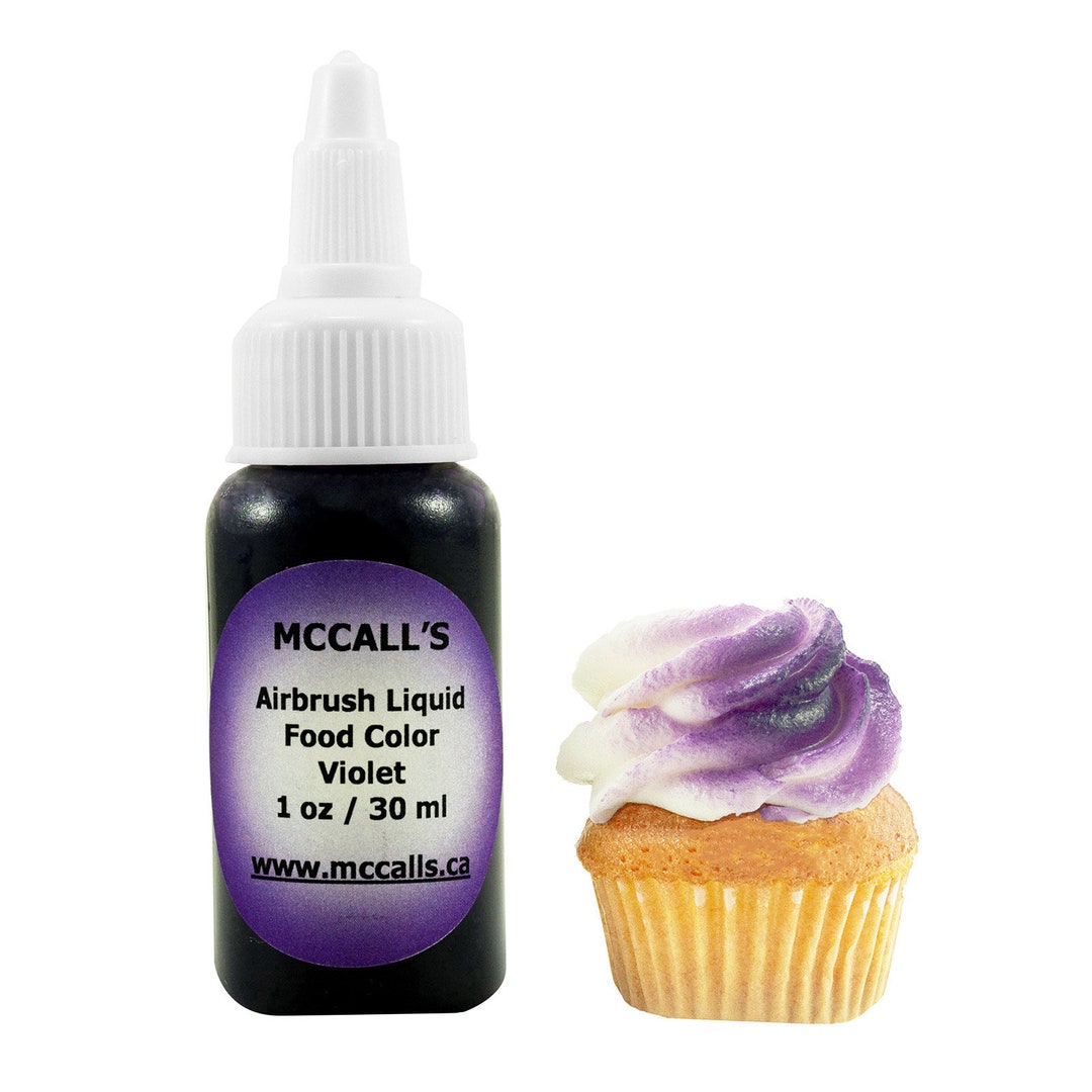 Airbrush Food Color Violet - 30 Ml (1 Oz) - Etsy