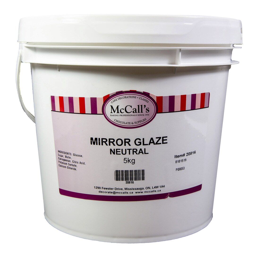 Neutral Mirror Glaze - 5 Kg Pail - Etsy