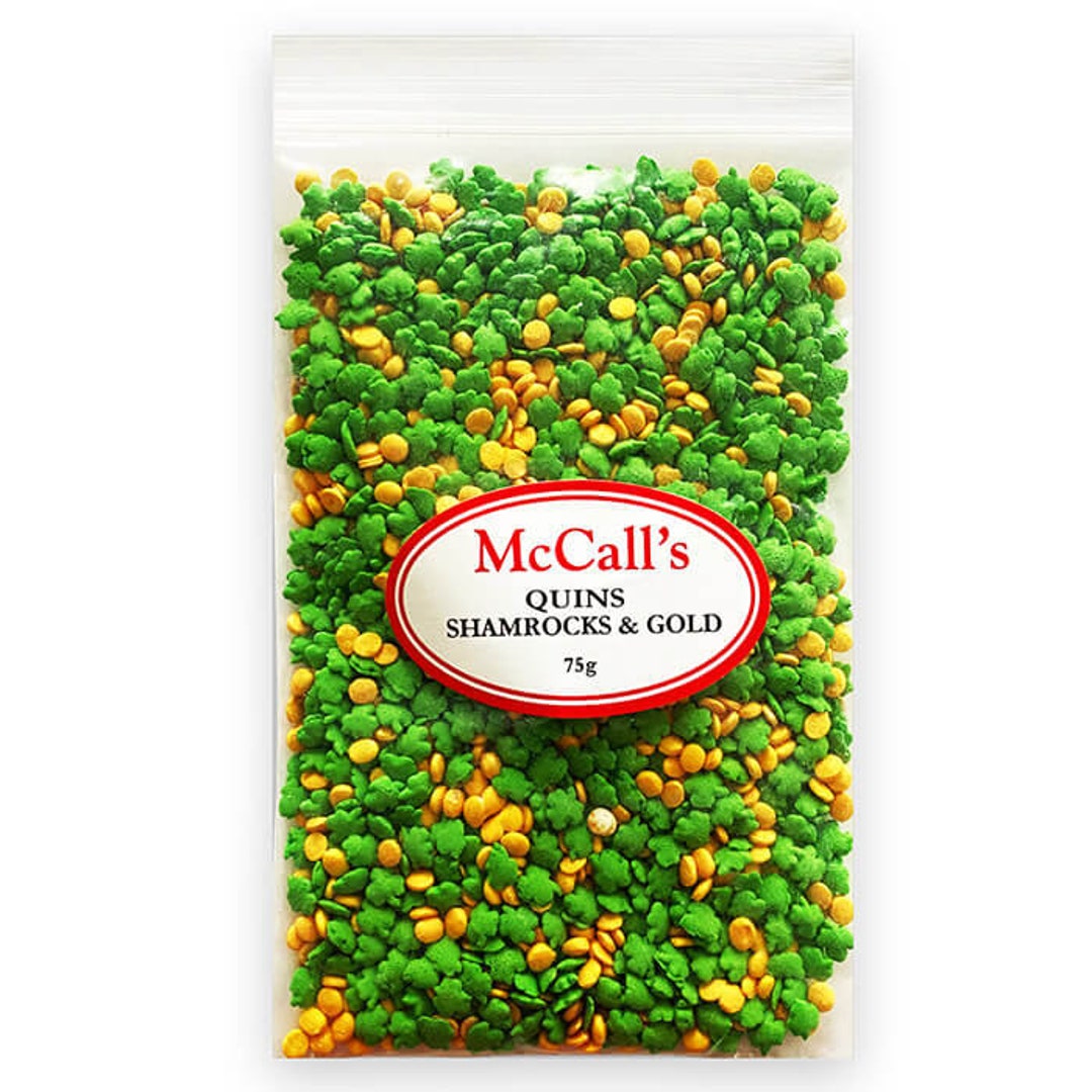 Shamrocks & Gold Quins 75 G - Etsy