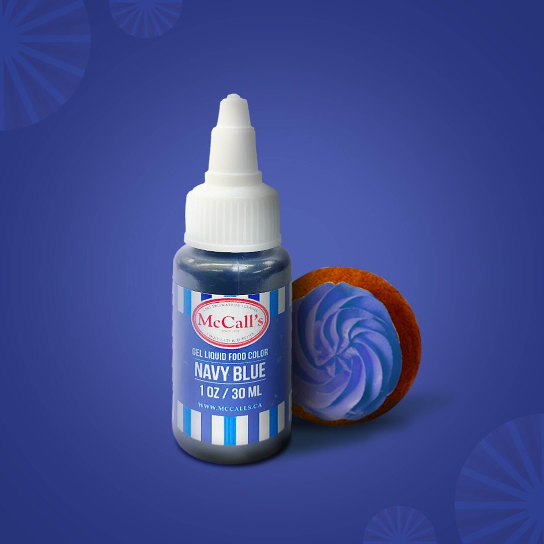 Liquid Gel Food Color Navy Blue 30ml (1oz) - Etsy
